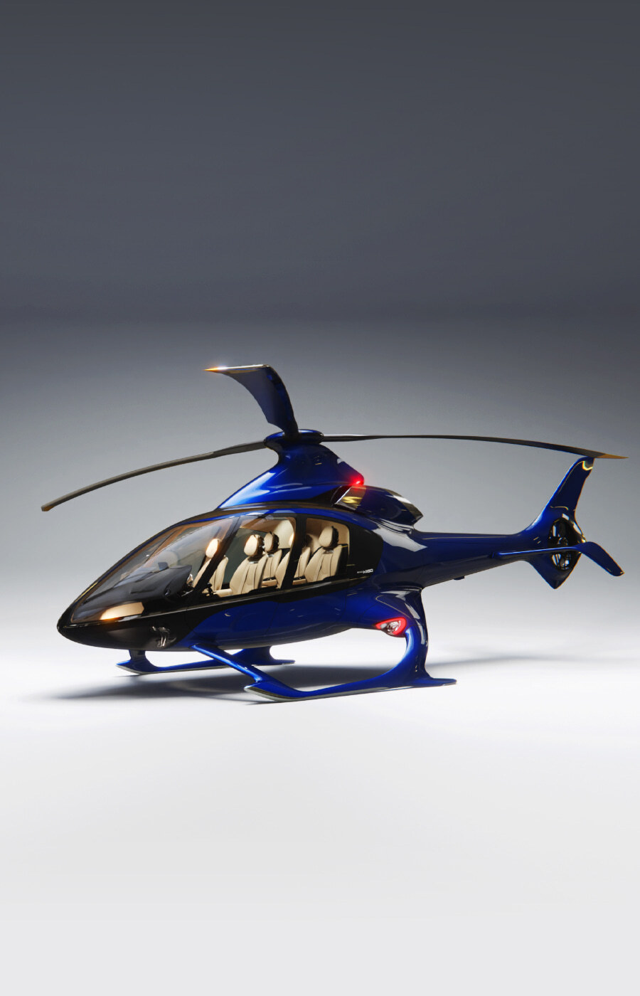 Exterior Concept - Private Helicopter - HILL HELICOPTERS