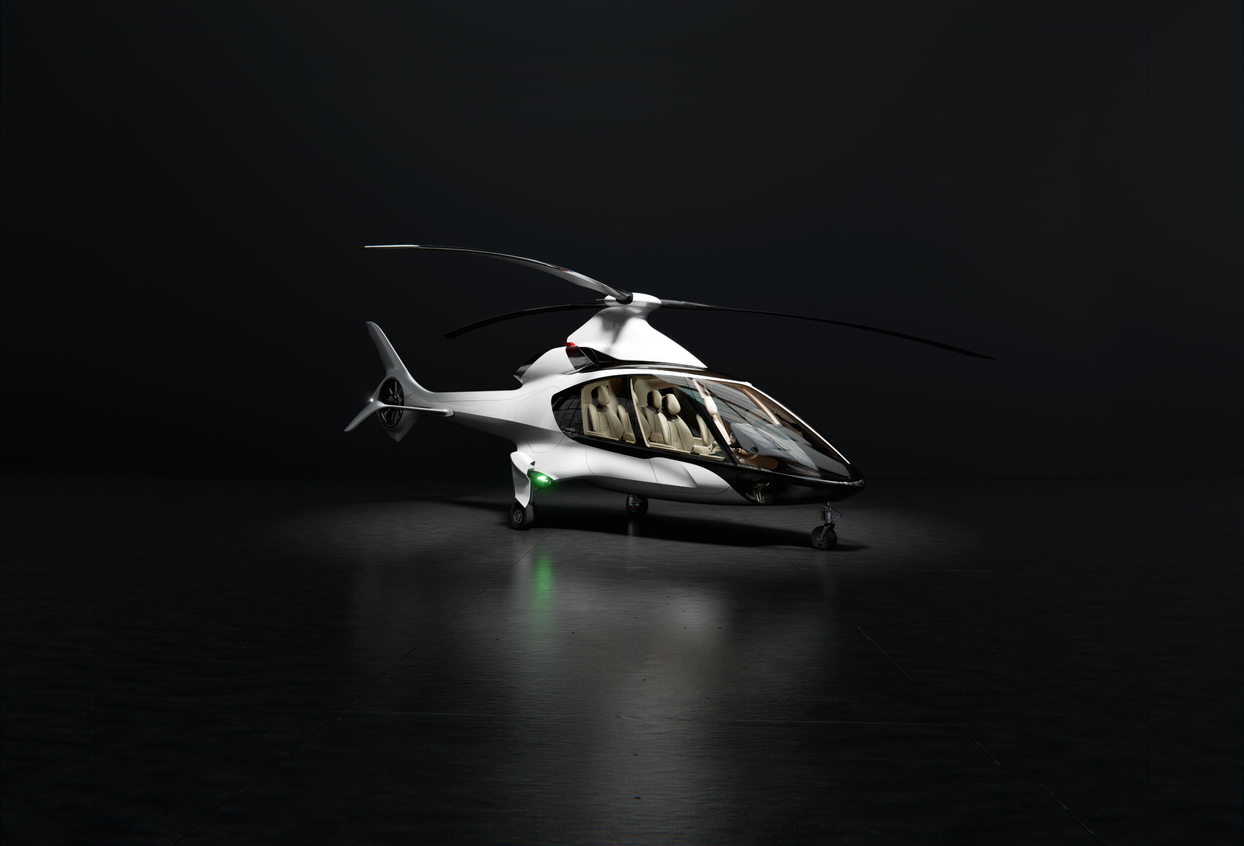 Exterior Concept - Private Helicopter - HILL HELICOPTERS