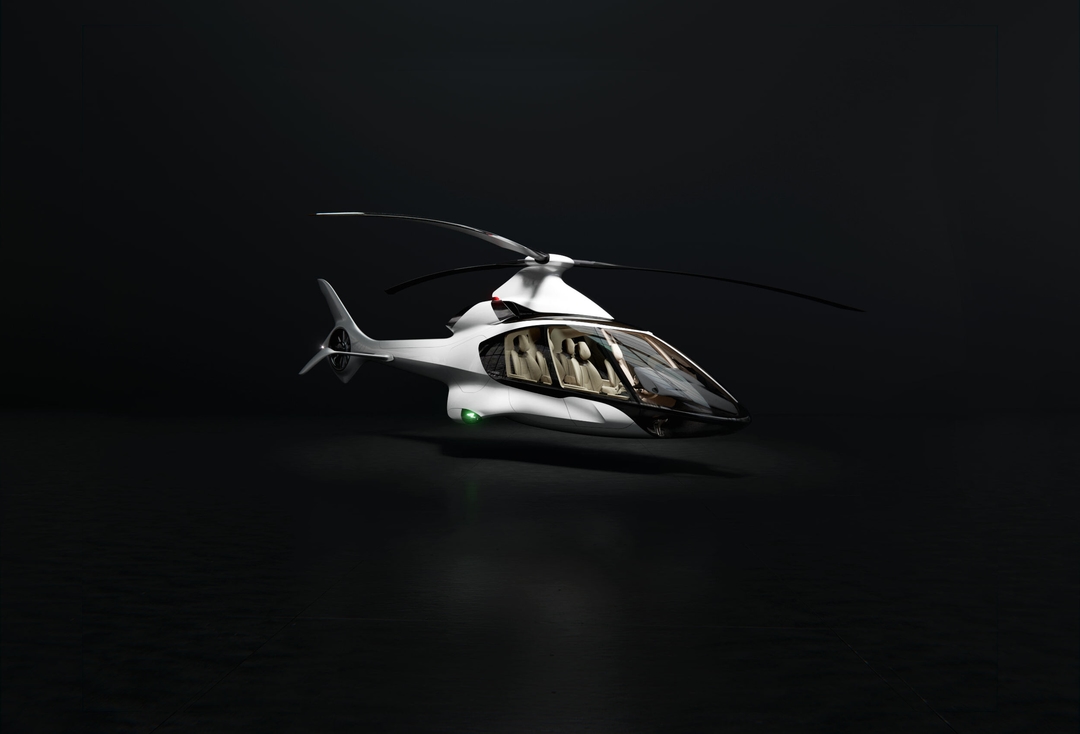 Exterior Concept - Private Helicopter - HILL HELICOPTERS