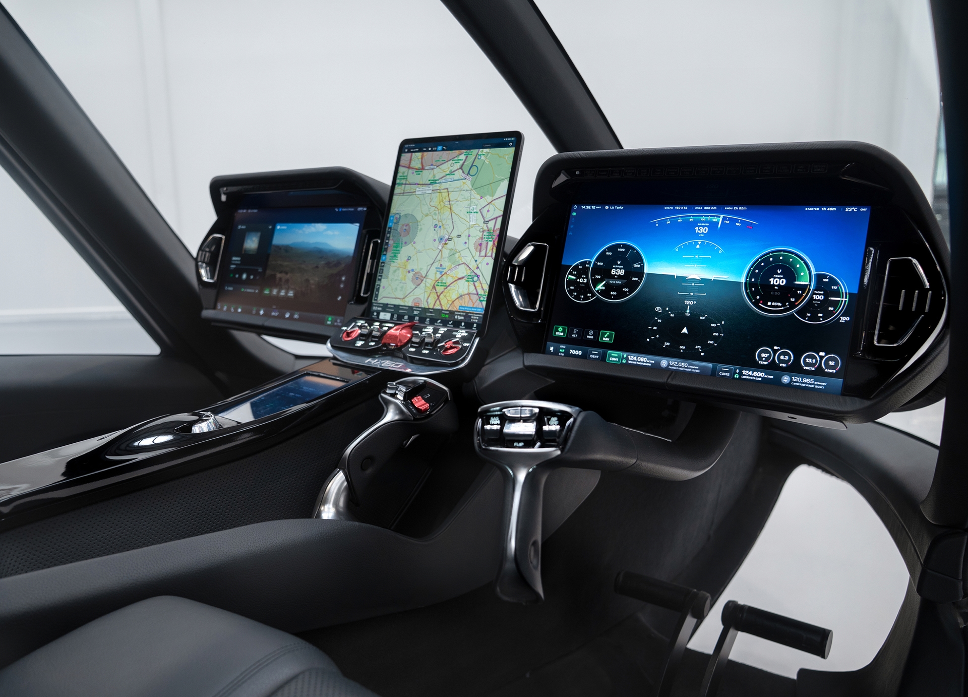 Hill Digital Cockpit - HILL HELICOPTERS