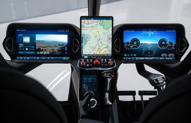 HX50 Digital Cockpit | HDC Glass Panel Avionics - HILL HELICOPTERS