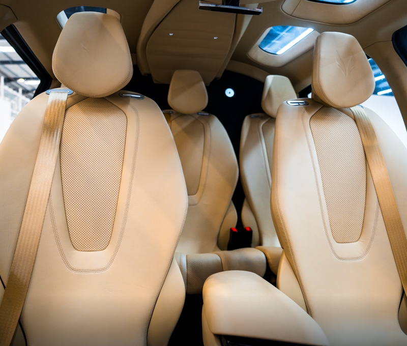 Interior Concept - Private Helicopter - HILL HELICOPTERS