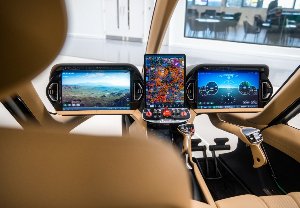 Interior Concept - Private Helicopter - HILL HELICOPTERS