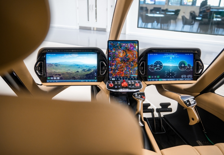 Interior Concept - Private Helicopter - HILL HELICOPTERS