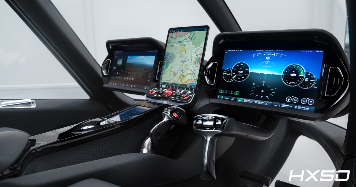Hill Digital Cockpit - HILL HELICOPTERS